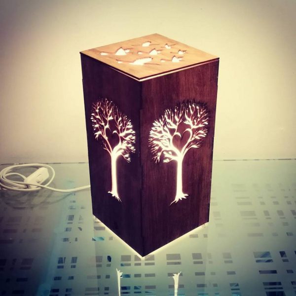 Életfa lámpa – Kreatív Fa Ajándék